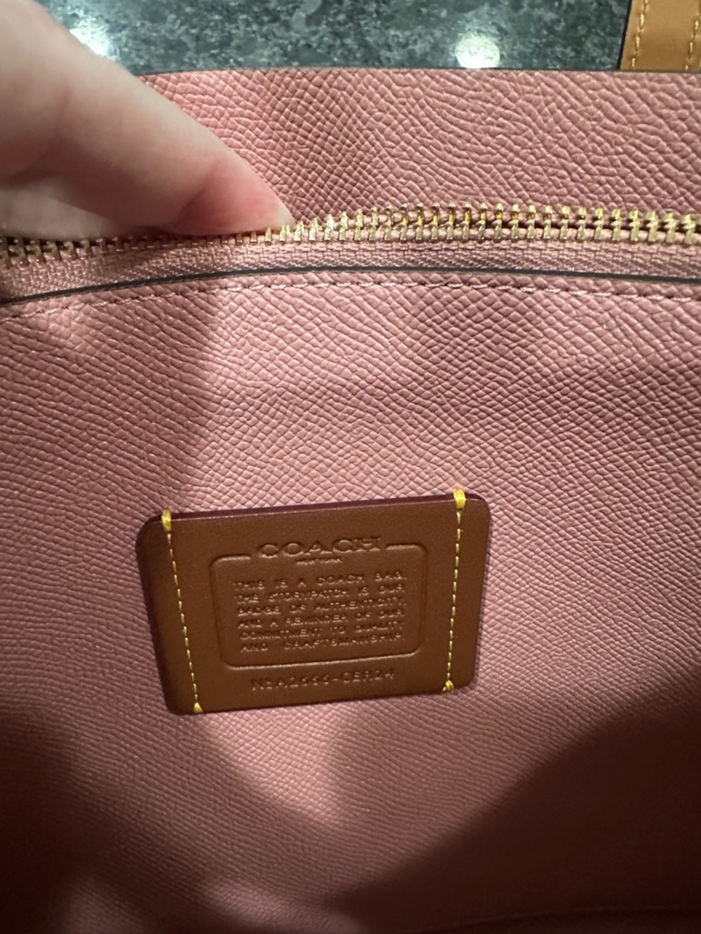 Coach | Bags | Coach Outlet Mollie Tote Bag 25 In Signature Canvas With ...